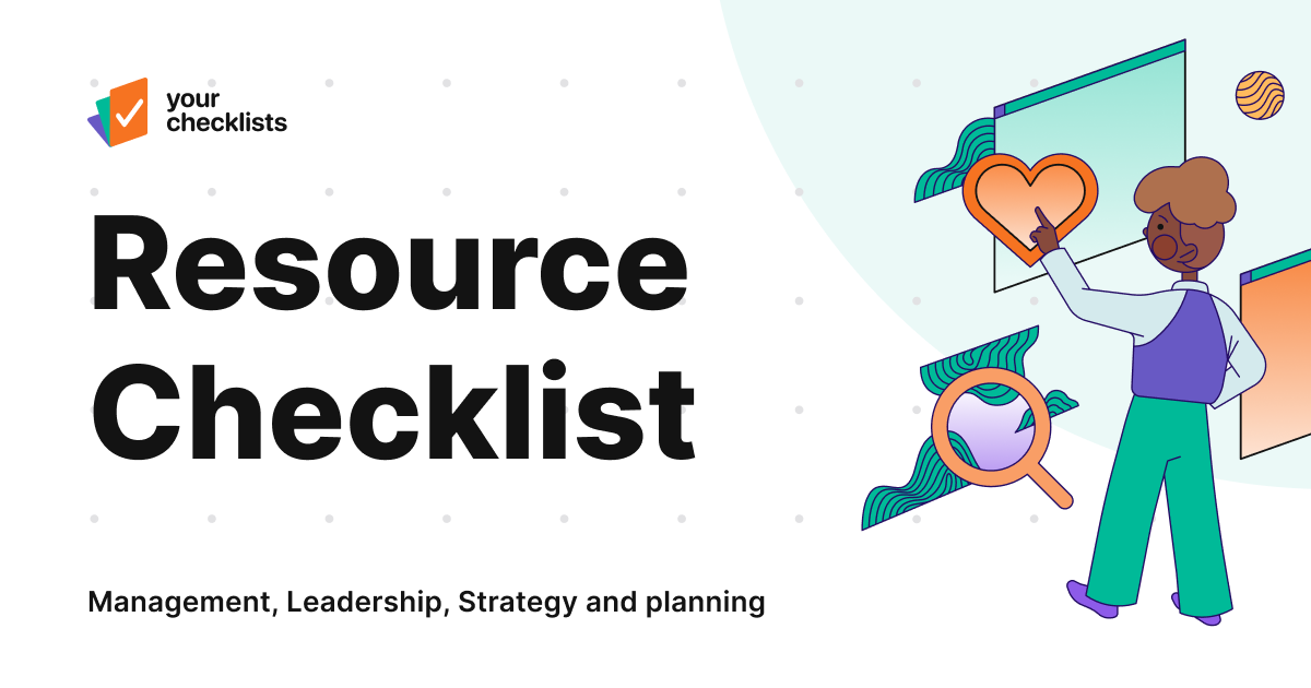 Resource Checklist | Your Checklists